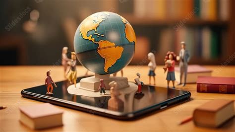 Best Remote Learning Powerpoint Background For Presentation