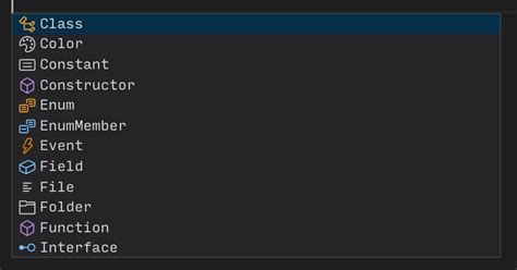 New Icons Make It Very Difficult To Distinguish Intellisense From