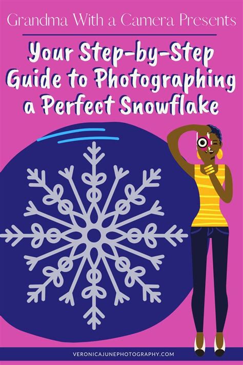 Photographing A Perfect Snowflake Step By Step Guide