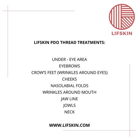 Lifskin What Areas Can Be Treated With Pdo Thread Lift