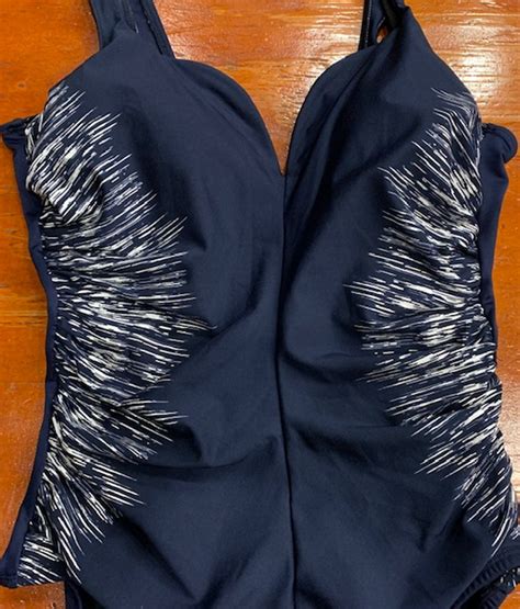 Midnight Blue Miraclesuit Custom Swimwear By Exelnt Designs