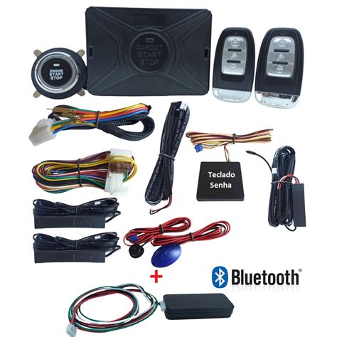 Start Stop Controle Presença Universal 3 Botões Bluetooth