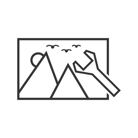 Image Optimization Line Black Icon 495379 Vector Art At Vecteezy