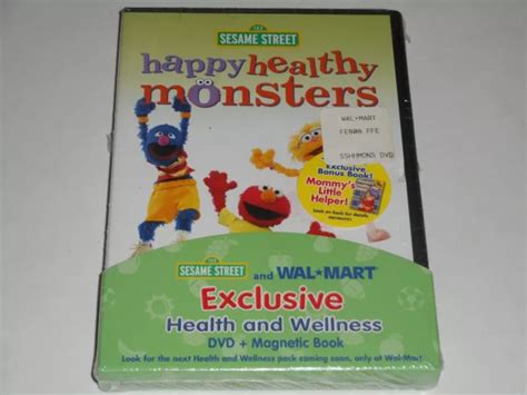 Dvd Sesame Street Happy Healthy Monsters Mommys Healthy Little