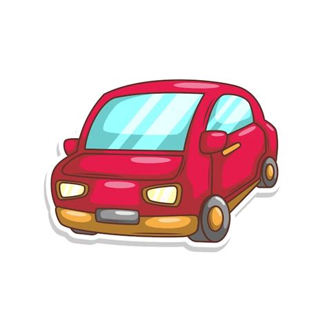 Premium Vector Cartoon Cute Car Transportation Illustration Art