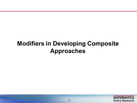 Composite Approaches For Electronic Clinical Quality Measures January