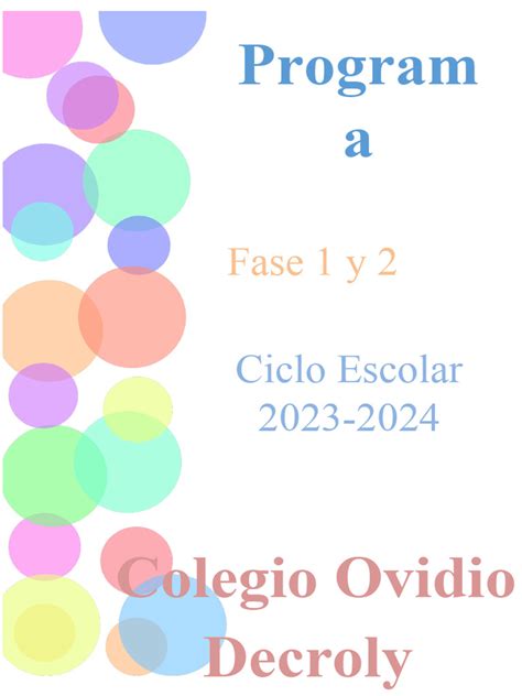 Portada Plan Analitico Pdf