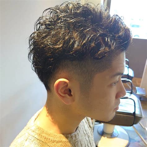 フェードパーマ！ 池田市石橋の美容室ならヘアサロンsolana（ソラーナ）