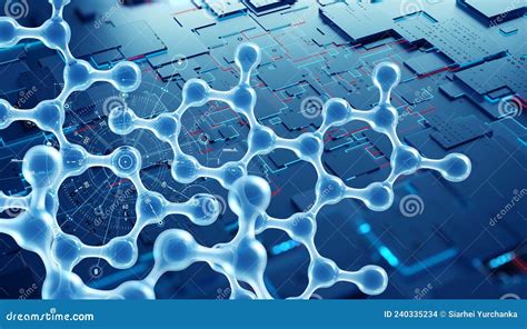 Nano Computer Chip Technology Stock Illustration 324973828