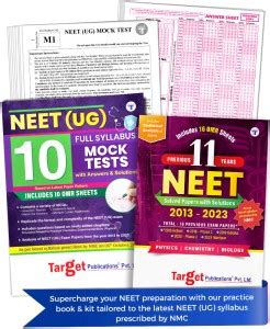 Neet Previous Years Solved Questions And Mock Test Paper