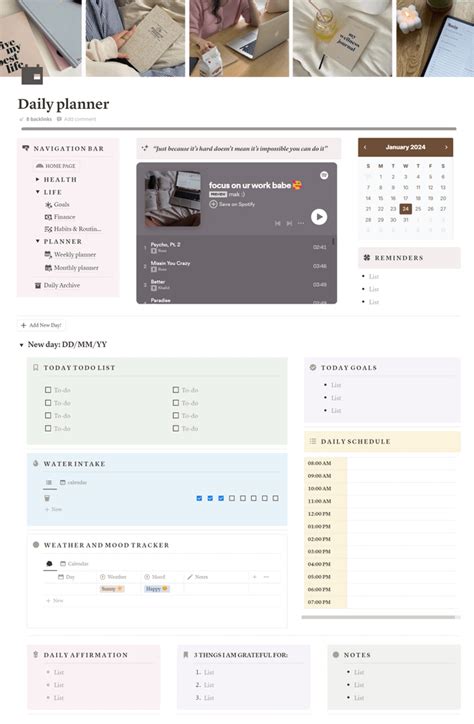 ultimate life planner all in one notion template r notionpromote