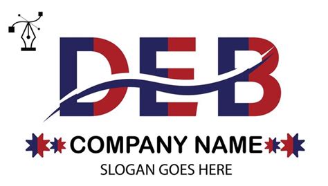 Premium Vector Deb Letter Logo