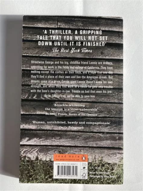 Of Mice And Men By John Steinbeck Paperback 2006 Eur 932 Picclick It