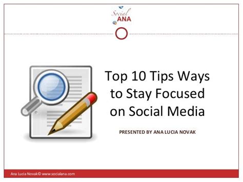 Focused Social Media