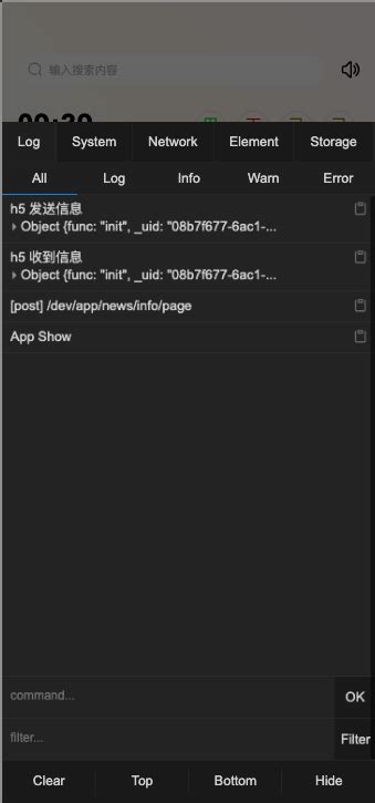 Vconsole 前端开发者调试面板