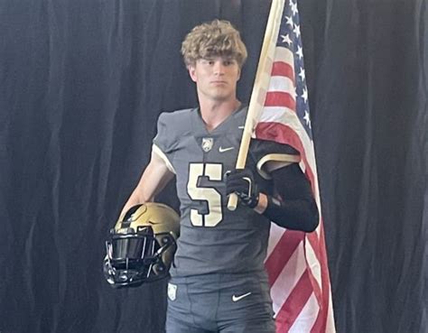 Following Ov Wr Noah Dolbin “my Commitment Is Solid” Goblackknights Army Black Knights
