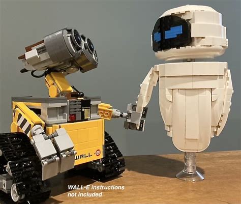 Lego Moc Eve From Wall E Improved By Tmtomh Rebrickable Build