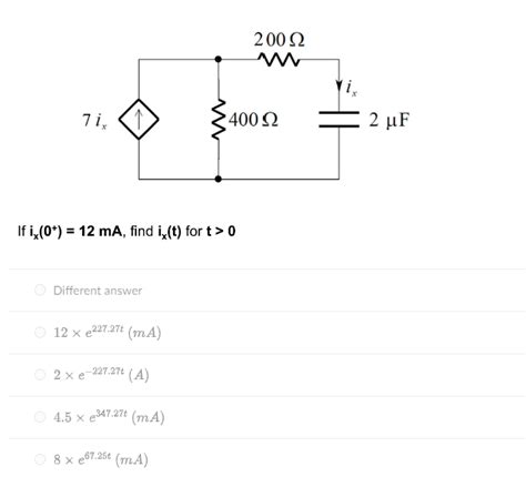 Solved Ix MA Find Ix Different Answer Chegg Com