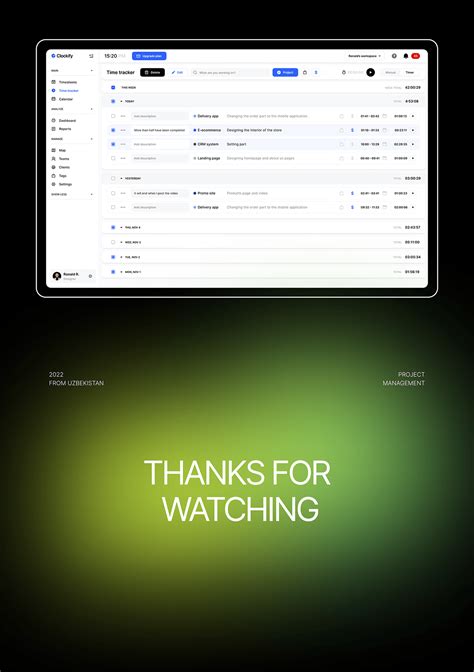 Clockify On Behance