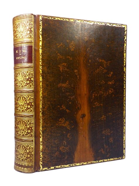 Kim By Rudyard Kipling 1913 Fine Oxford Tree Calf Binding Mfr Rare Books