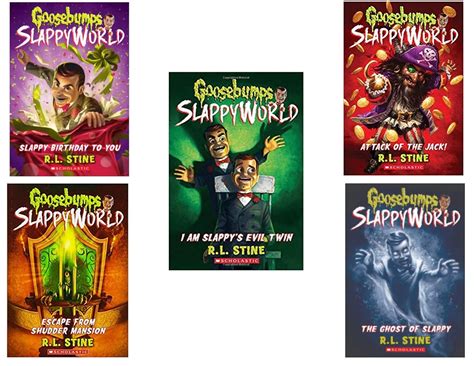 Goosebumps Slappyworld 5 Book Set Slappy Birthday To You Attack Of