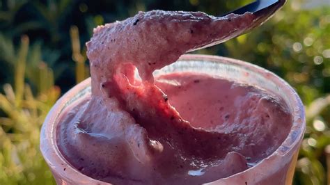 Easy Fruit Soft Serve