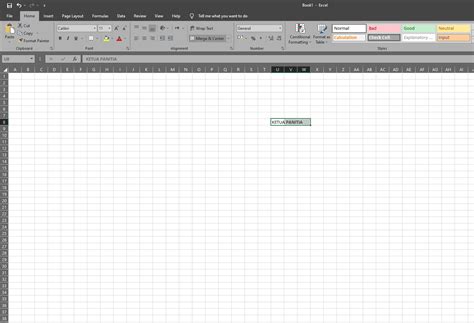 cara membuat bagan di excel gudangnyalink