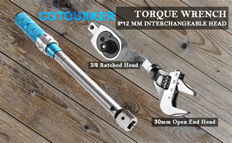 COTOUXKER Open End Adjustable Torque Wrench 5 To 60 Nm Open End Torque