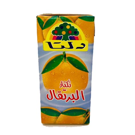 عصير دلتا مصاص برتقال 200 مل