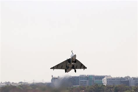 HAL Conducts Successful First Flight Of Light Combat Aircraft Tejas