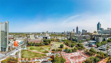 Downtown Atlanta Convention And Entertainment District Discover Atlanta