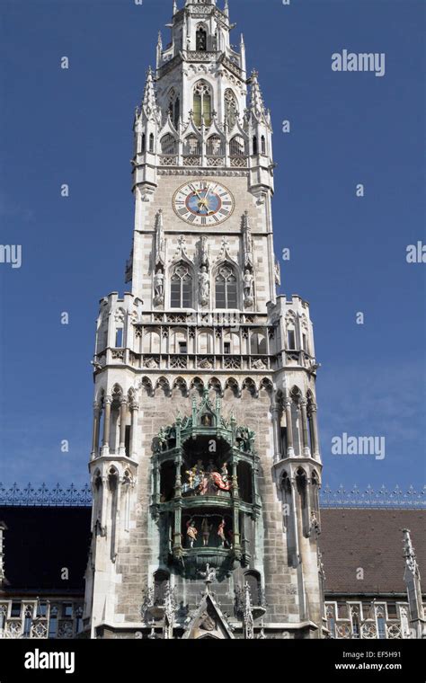 Famous Clock Tower In Munich Germany At Kayla Olney Blog