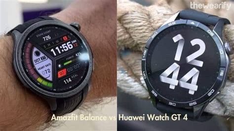 Amazfit Balance Vs Huawei Watch Gt Which Should You Buy