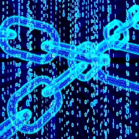 Blockchain Binary Computer Code Premium Ai Generated Image