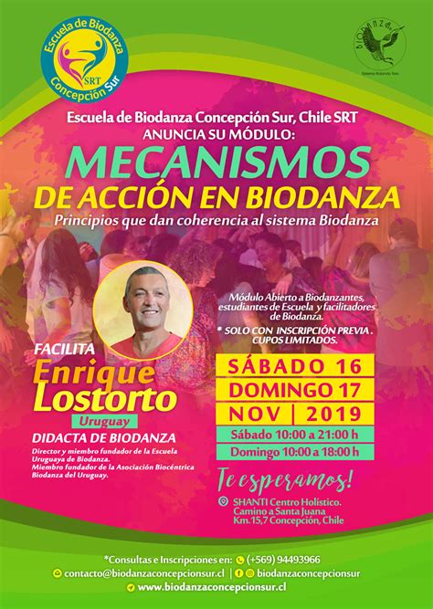 Módulo Ebcs Mecanismos En Acción” 16 Y 17 Noviembre 2019 Biodanza