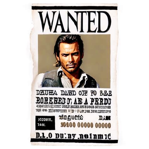 Download Wanted Bounty Poster Png Chi