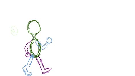 Degree D Animation Walking Cycle