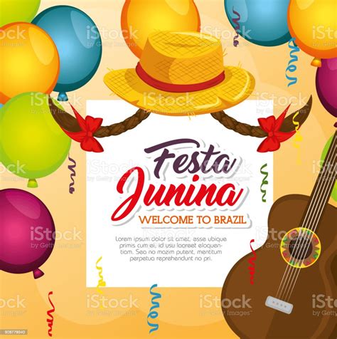 節日 Junina 設計向量圖形及更多傳統圖片 傳統 傳統節日 六月 Istock