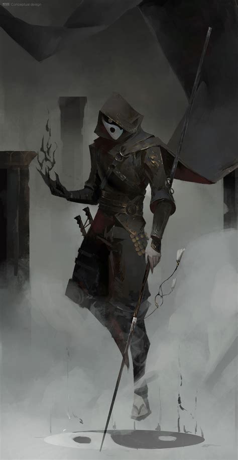 Artstation Q Zhihui Su Arte Ninja Ninja Kunst Ninja Art Fantasy
