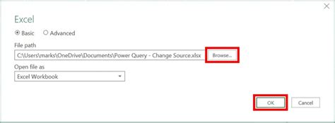 Power Query Thay đổi Vị Trí Dữ Liệu Nguồn Học Excel Online Miễn Phí