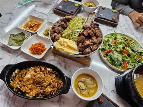 신논현역맛집 숯불에 다 구워서 나온 본갈비 육미안 강남점 강력 추천 네이버 블로그