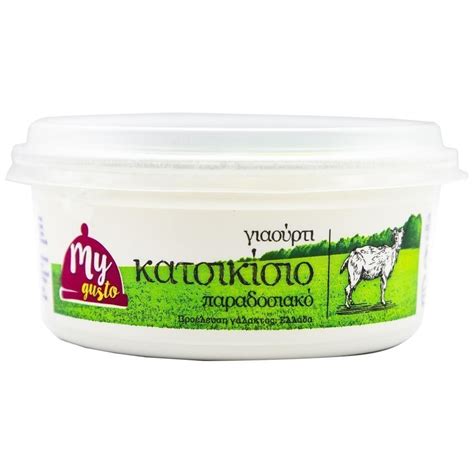 My Gusto Γιαούρτι Κατσικίσιο Παραδοσιακό gr mymarket gr