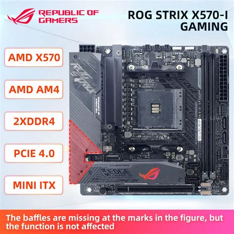 Asus Rog Strix X570 I Gaming X99 Motherboard With Amd X 570 Chipset For