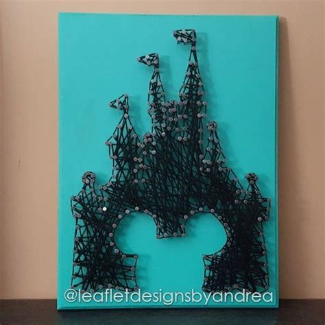 Disneyland Inspired String Art