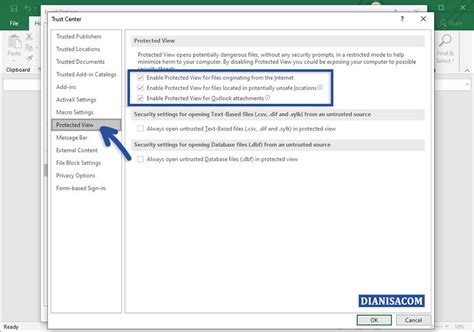 10 Cara Menghilangkan Protected View Microsoft Excel 2010 2013 2016