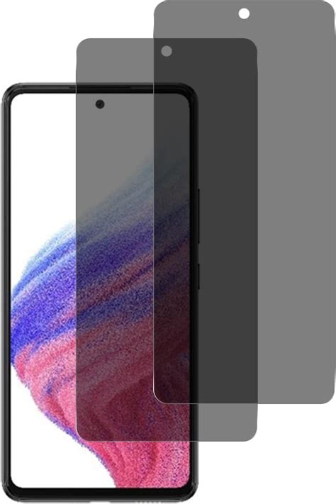 Amazon Tzciz Galaxy A53 5g Galaxy A52 5g フィルム 覗き見防止 指紋認証対応 【2枚