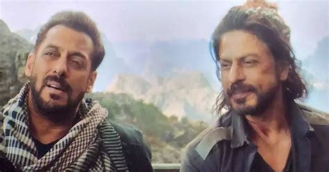 Watch Shah Rukh Khan Shoots For Salman Khan S Tiger 3 In His Pathaan