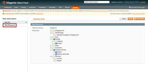Magento 1 Add Role Support Portal For Magento Extensions Services