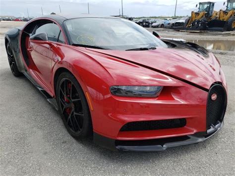 Bugatti Chiron Quemado En Venta Información Detalles Precio Y Fotos