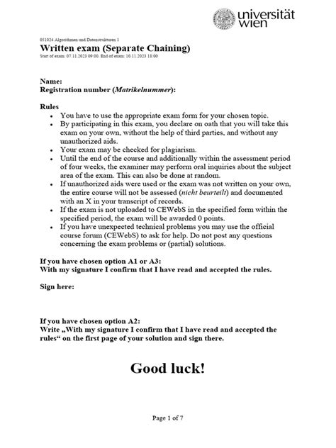 Separate Chaining En Pdf